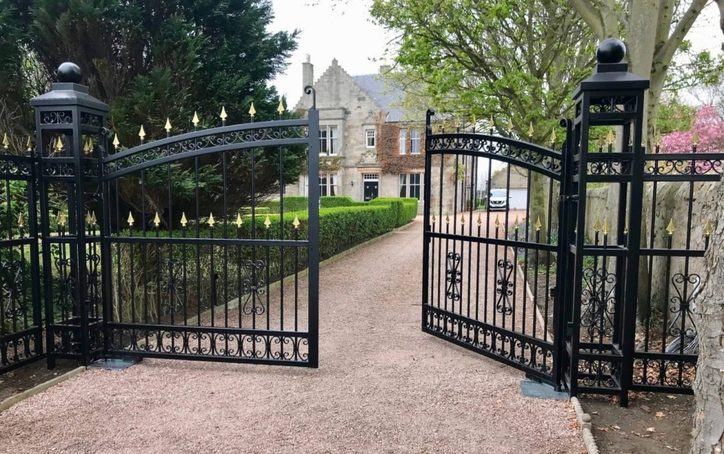 Wrought Iron Gates Edinburgh | AES (SCOTLAND) LTD | Fife, Perth